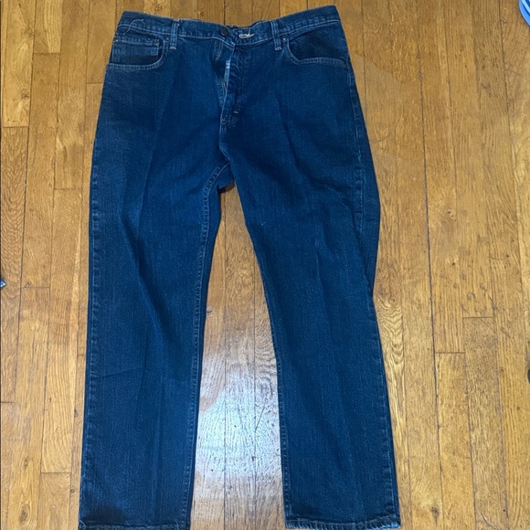 Wrangler | Jeans | Wrangler Mens Deep Blue Relaxed Jeans | Poshmark